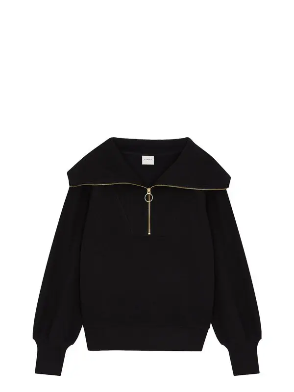 Varley Vine Jersey Sweatshirt - Black