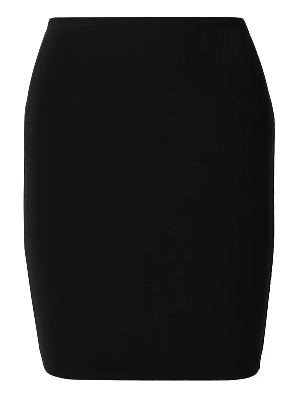 Commando Half Slip Mini Skirt - Black