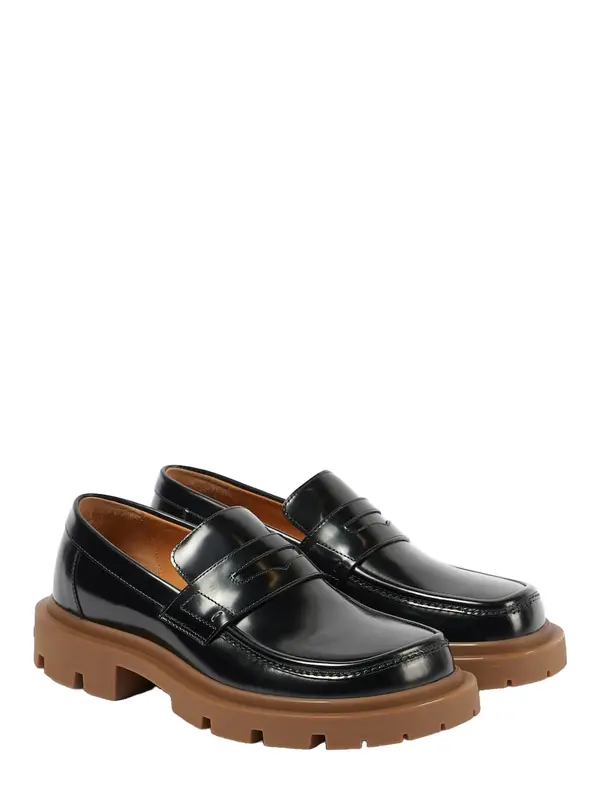 MAISON MARGIELA Ivy Leather Loafers - Black