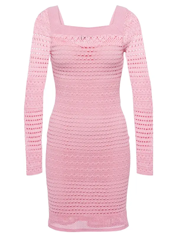 TOM FORD Crochet Minidress - Pink