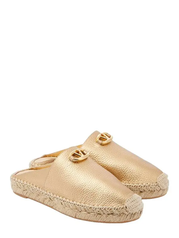 Valentino Garavani Vlogo Espadrilles - Gold