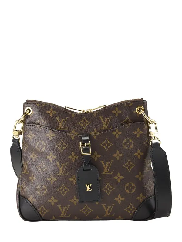 LOUIS VUITTON Monogram Canvas Odeon Nm - Black