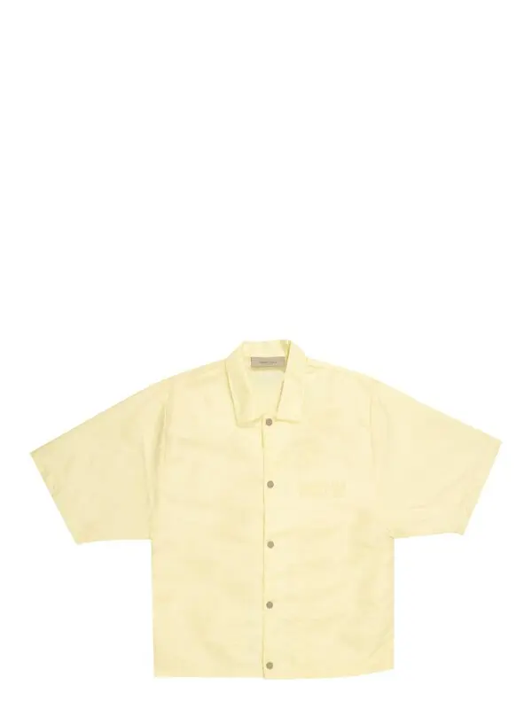 Fear Of God Short-sleeve Nylon Shirt 'canary - Yellow