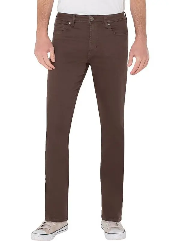 LIVERPOOL Kingston Modern Slim Straight Fit Jeans - Chocolate