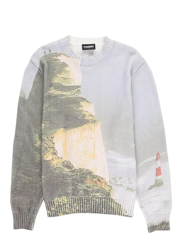 PLEASURES Moon Sweater - Multicolor