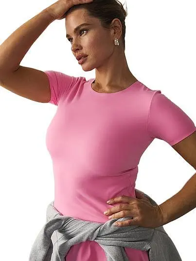 Victoria's Secret Vsx Elevate™ Tee - Pink