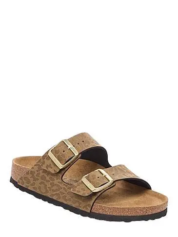 Pink Birkenstock Arizona Birko-flor Sandals - Beige