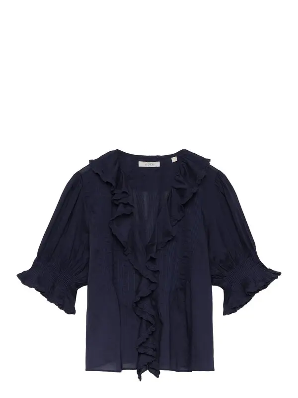 DÔEN Henri Blouse - Adriatic