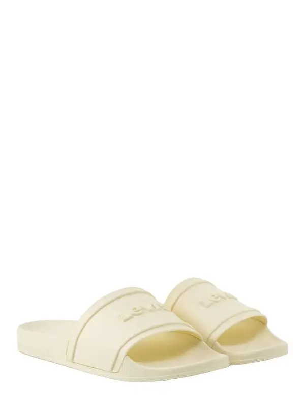 LEVI'S June 3d Slides - Off White