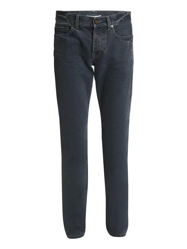 Saint Laurent Slim-fit Jeans - Verde Aqua