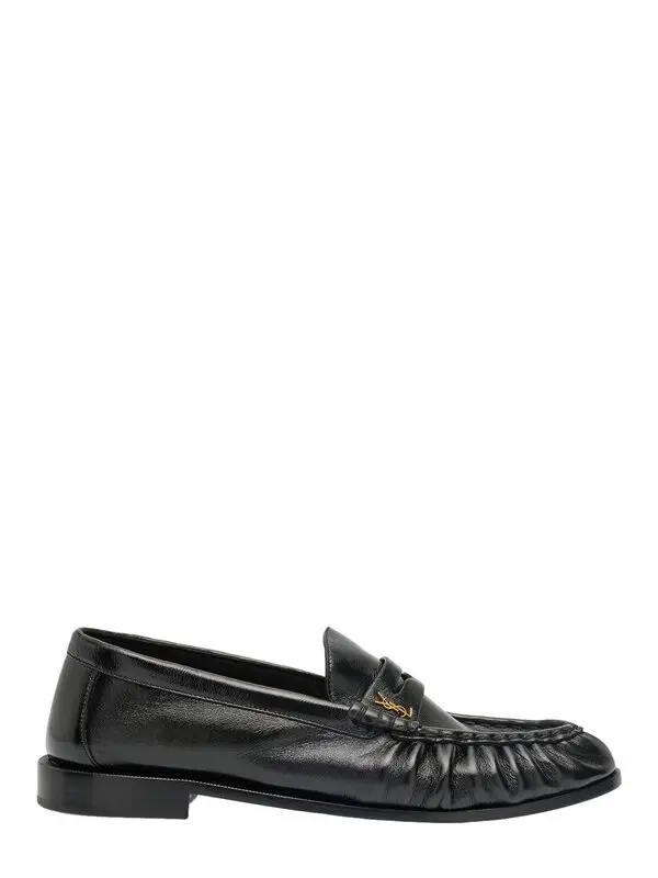 Saint Laurent Le Loafer 15 Cassandre Moccasin Penny Loafers - Black