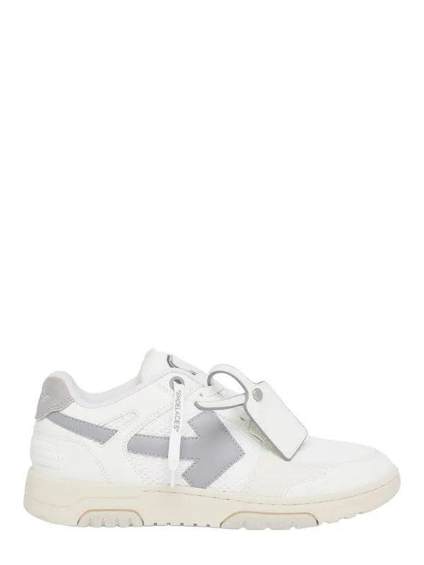 Off-White Slim Out Of Office Low-top Sneakers - White Grey