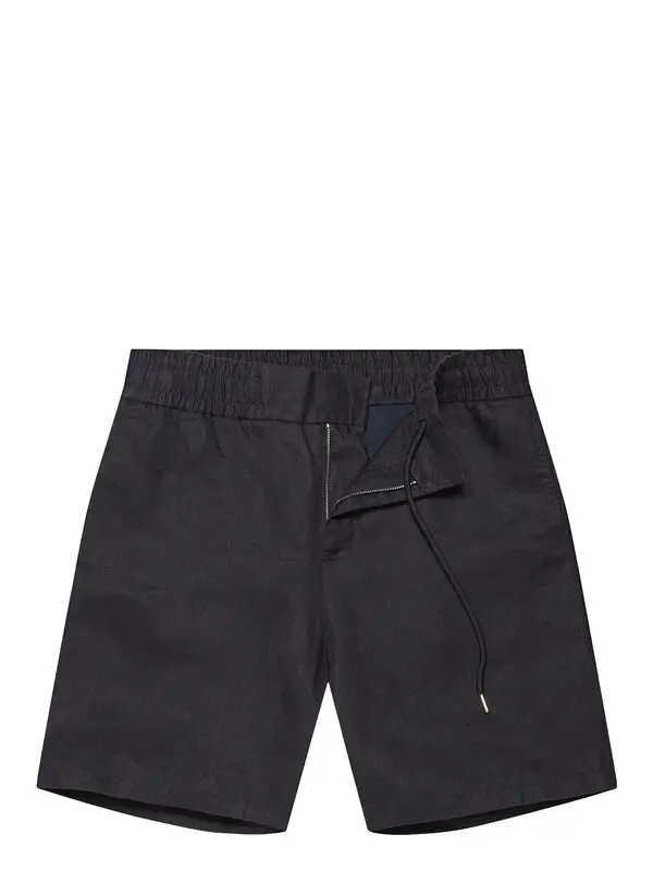 Orlebar Brown Cornell Linen Shorts - Night Iris