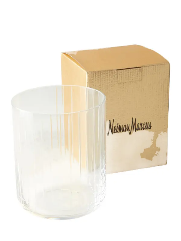 Neiman Marcus Glass Ice Bucket - One-color