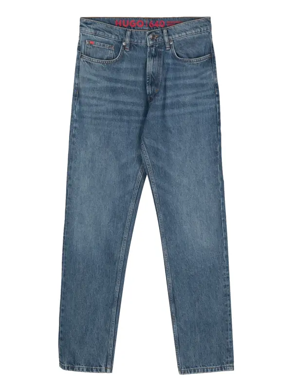 Hugo Straight-leg Jeans - Blue