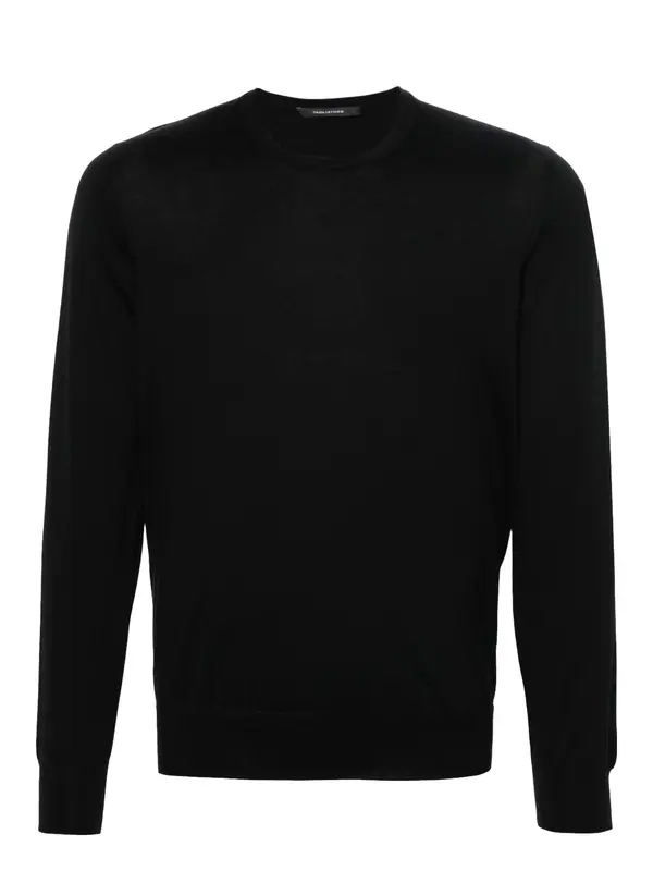 Tagliatore Long-sleeve Jumper - Black