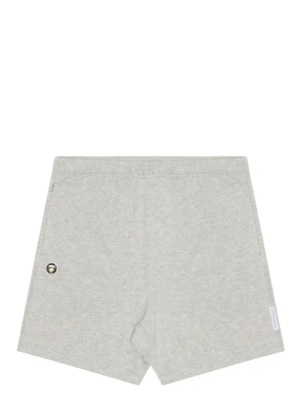 AAPE BY *A BATHING APE® Logo-patch Elasticated-waist Shorts - Grey