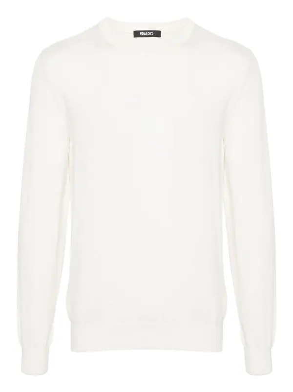 ERALDO Crew-neck Jumper - White