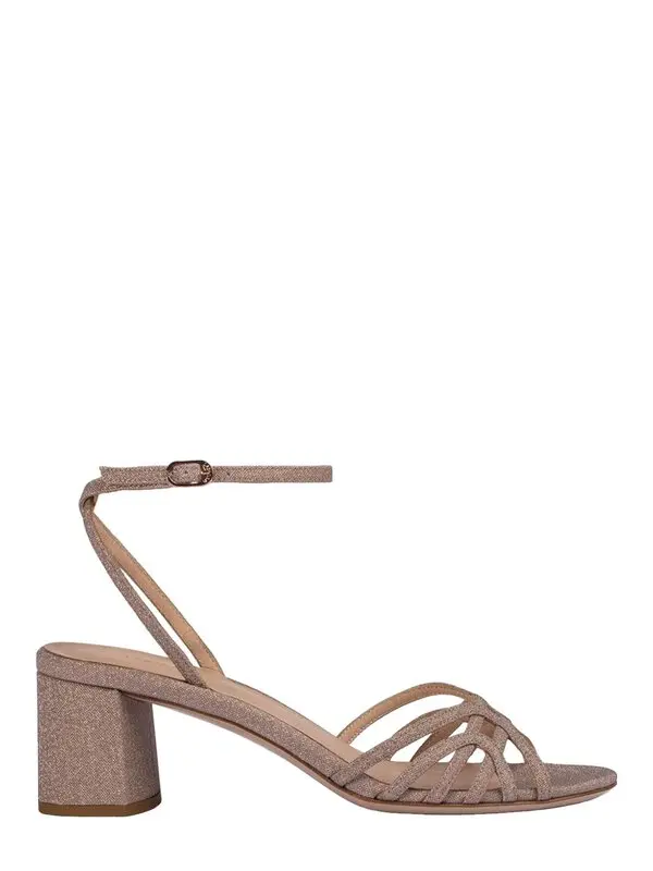 LE SILLA Glittered Sandals - Neutrals