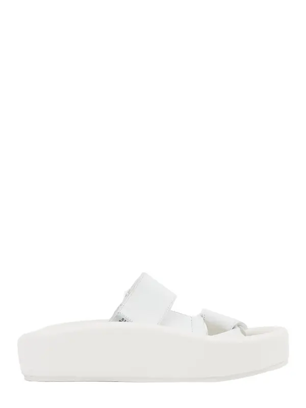 MAISON MARGIELA Webbing Leather Sandals - White