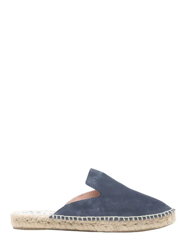 Manebí Slip-on Suede Espadrilles - Blue