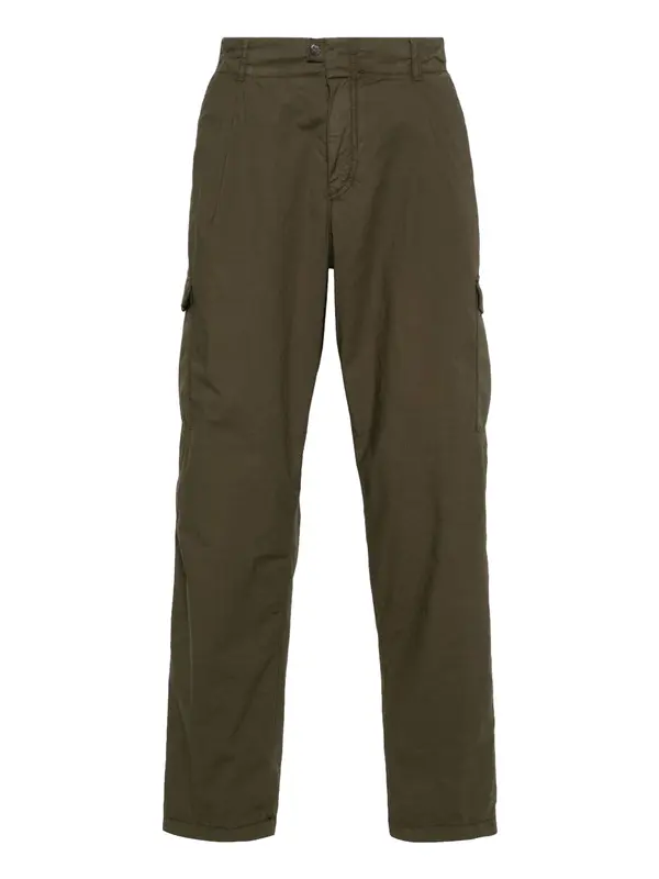 Herno Cargo Tapered Trousers - Green
