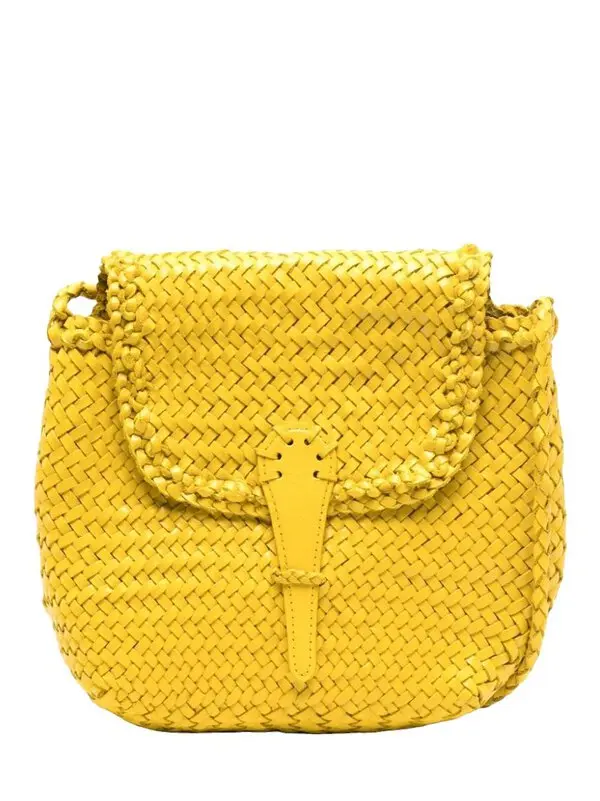 Dragon Diffusion City Leather Mini Bag - Yellow