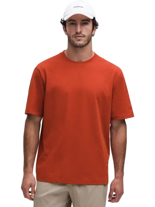 Lululemon Heavyweight Cotton Jersey T-shirt - Autumn Rust