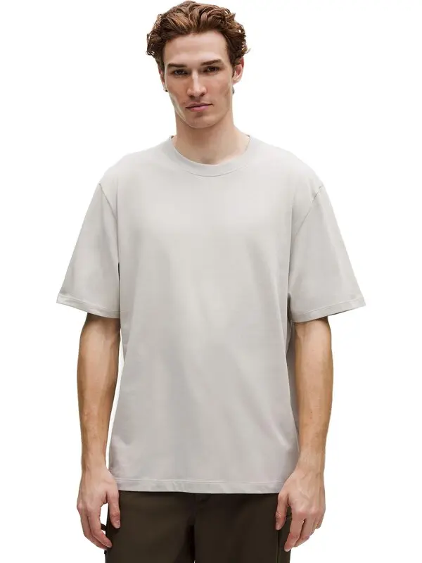 Lululemon Heavyweight Cotton Jersey T-shirt - Dove Grey
