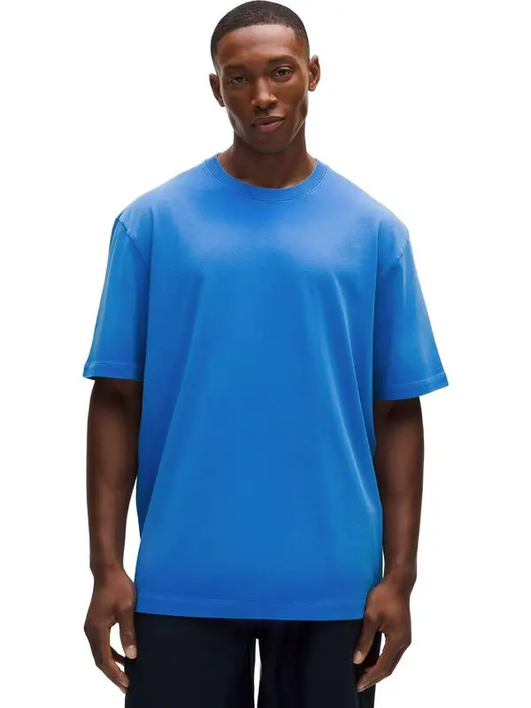 Lululemon Heavyweight Cotton Jersey T-shirt - Fade Dye Cornflower