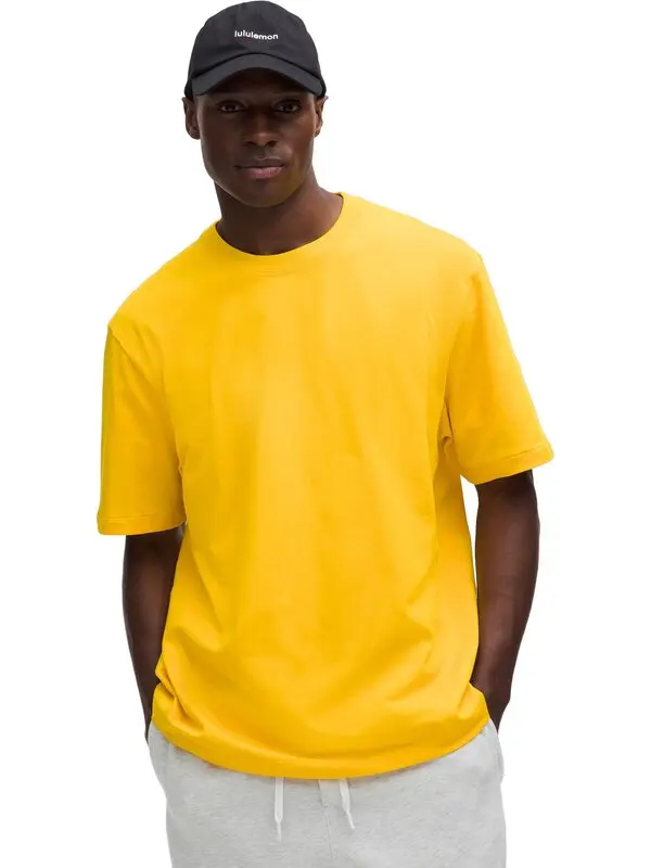 Lululemon Heavyweight Cotton Jersey T-shirt - Maize Yellow