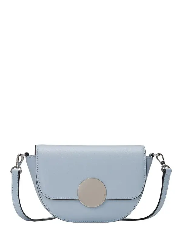 ORYANY Lottie Leather Saddle Crossbody Bag - Space Blue