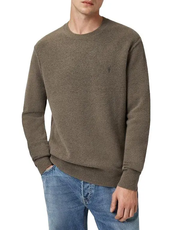 ALLSAINTS Statten Crewneck Sweater - Dusky Green
