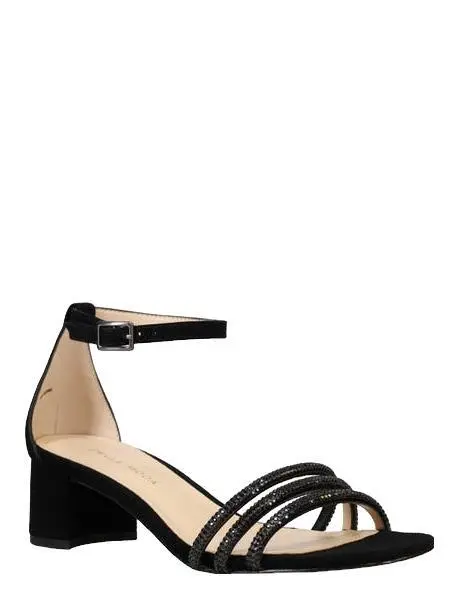 Pelle Moda Waite Ankle Strap Sandal - Black