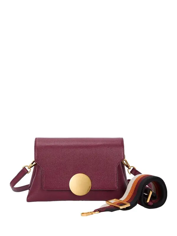 ORYANY Lottie Flap Crossbody Bag - Maroon