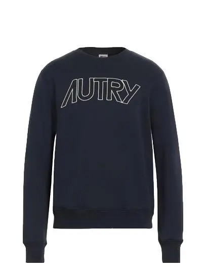 AUTRY Cotton Fleece Sweatshirt - Navy
