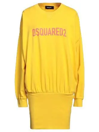 Dsquared2 Mini T-shirt Dress - Yellow