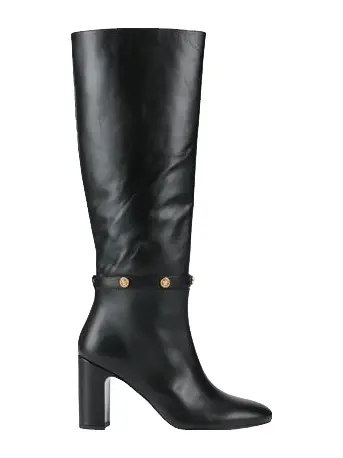Versace Calfskin Boots - Black
