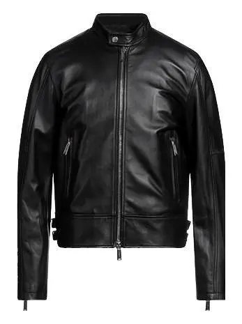 Dsquared2 Jacket Size Ovine Leather - Black