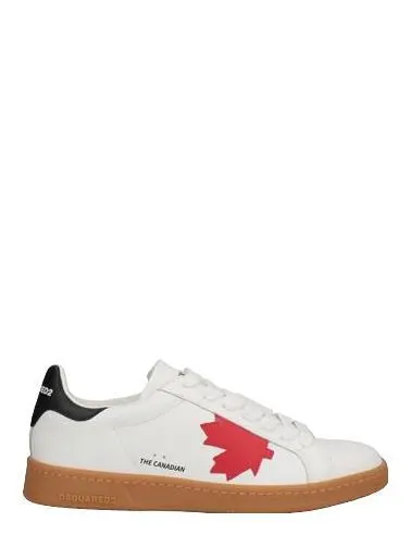 Dsquared2 Leather Low-top Sneakers - White