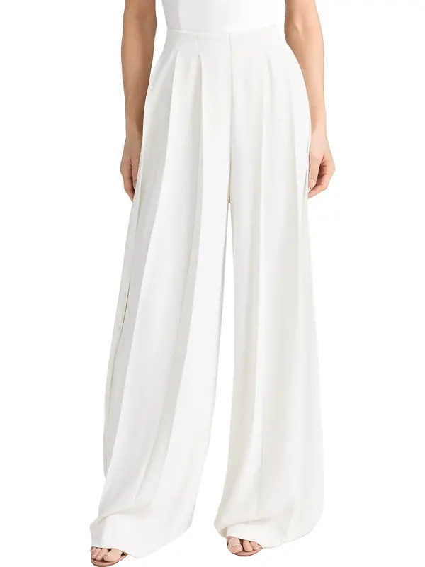 L'Agence Nova Pleated Pants - Ivory