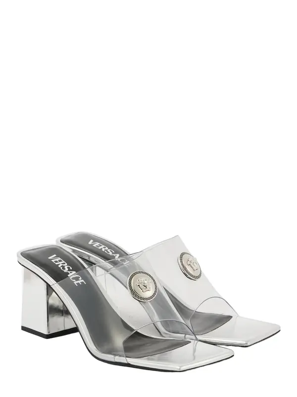 Versace Medusa '95 Pvc Mules - White