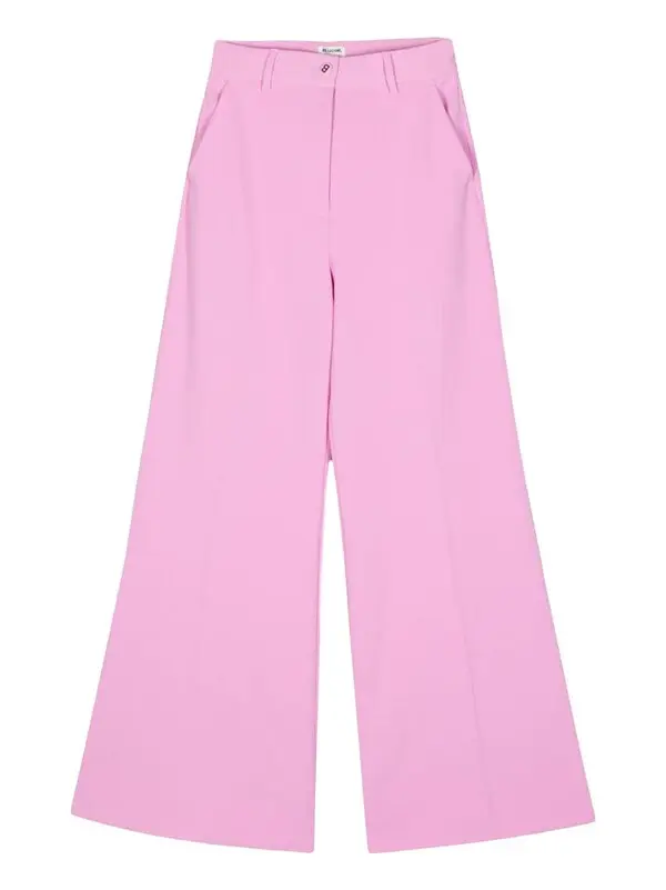 BLUGIRL Pressed-crease Palazzo Pants - Pink