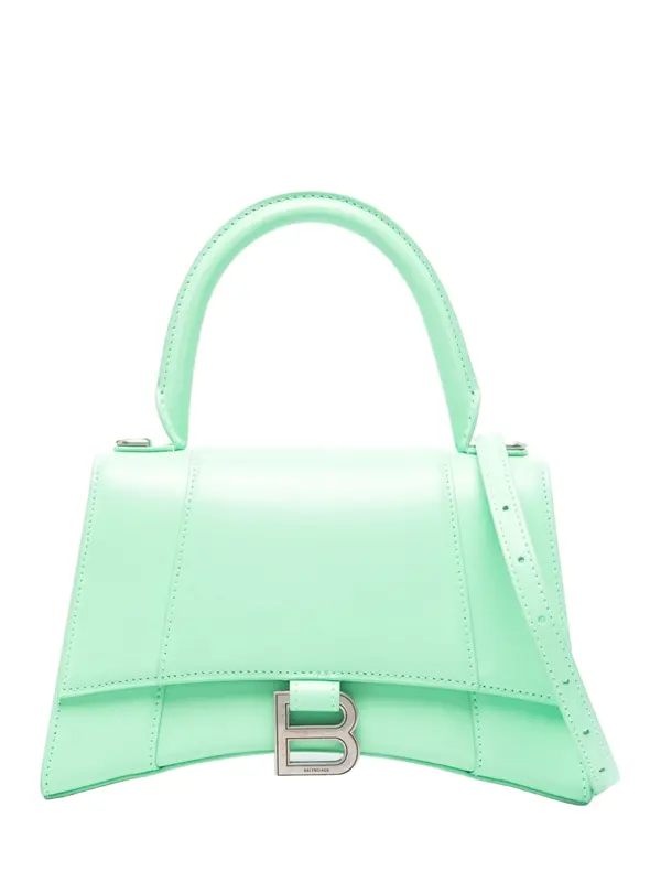 Balenciaga Small Hourglass Top-handle Bag - Green