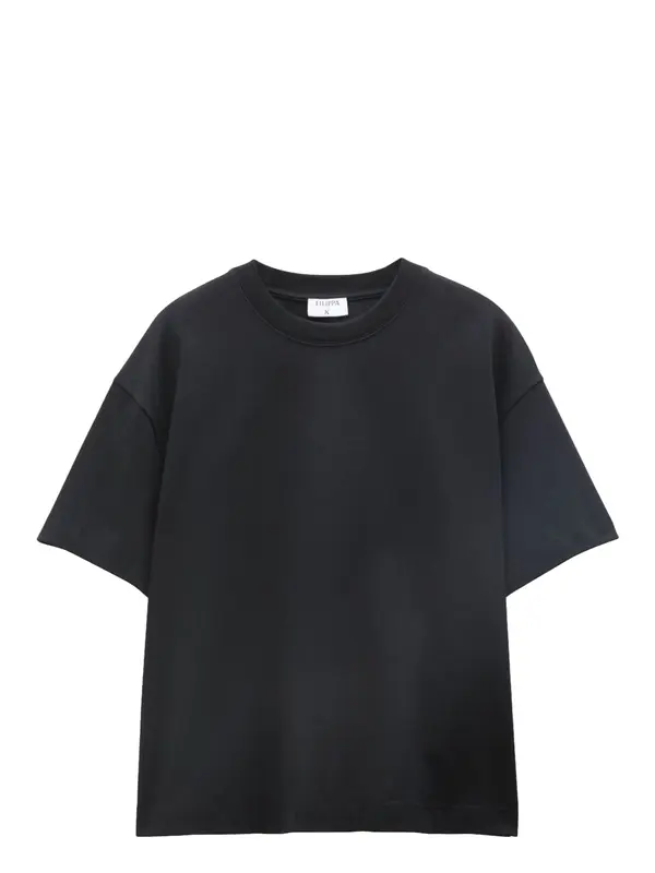Filippa K Oversized Organic-cotton T-shirt - Black