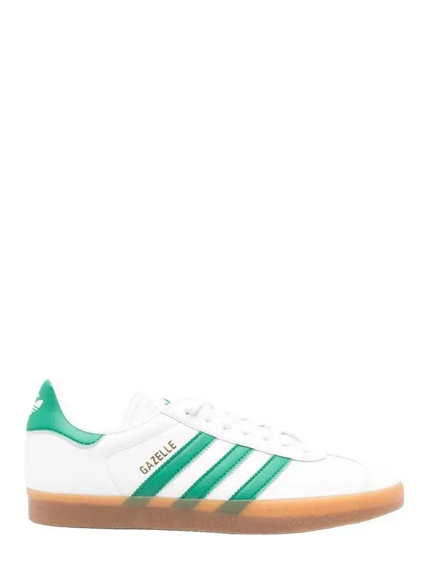 Adidas Gazelle 3-stripes Logo Sneakers - White