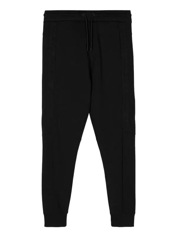 Calvin Klein Logo-tape Track Trousers - Black