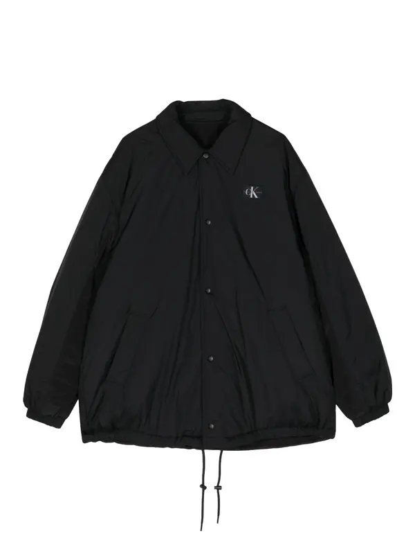 Calvin Klein Reversible Shirt Jacket - Black