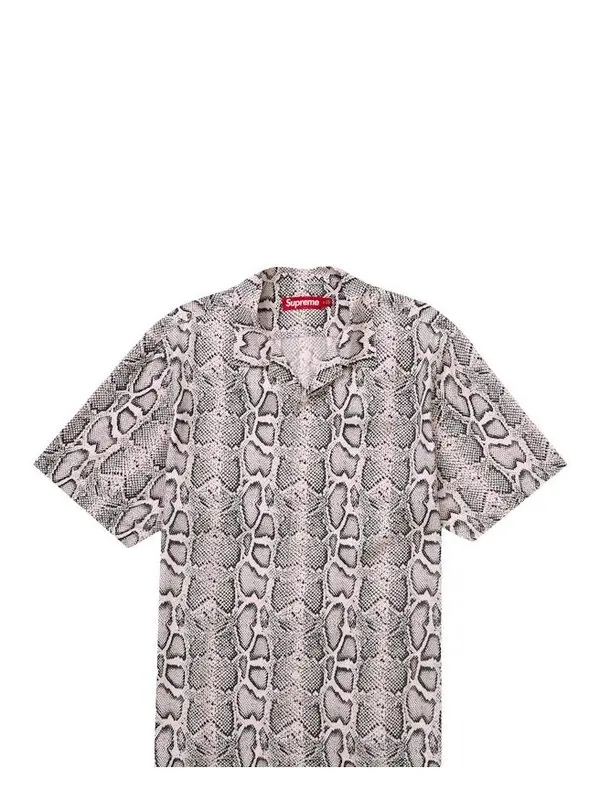 Supreme Snake Short Sleeve Shirt - Pink