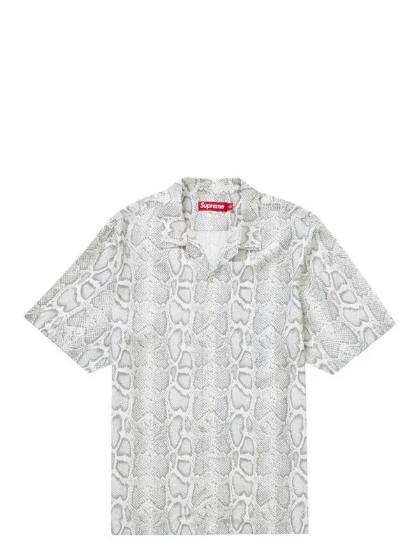 Supreme Snake Short Sleeve Shirt - White